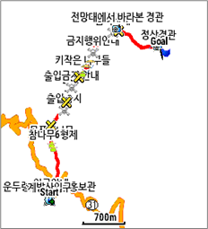 한국 100대 명산 등반 - CIQ APP 소개 - Garmin Blog